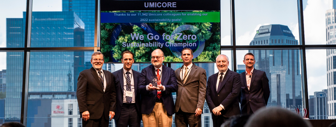 Nissan Group of the Americas Rewards Umicore for Sustainability Excellence | Umicore South Korea